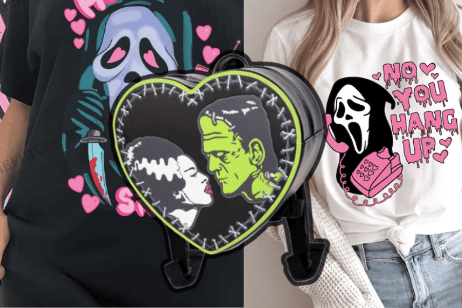 10+ Cute & Girly Horror Pop Shirts for Halloween Horror Nights - Julia ...