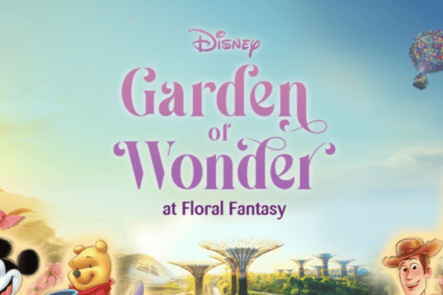 NEW Disney 'Garden of Wonder' Singapore Gardens by the Bay